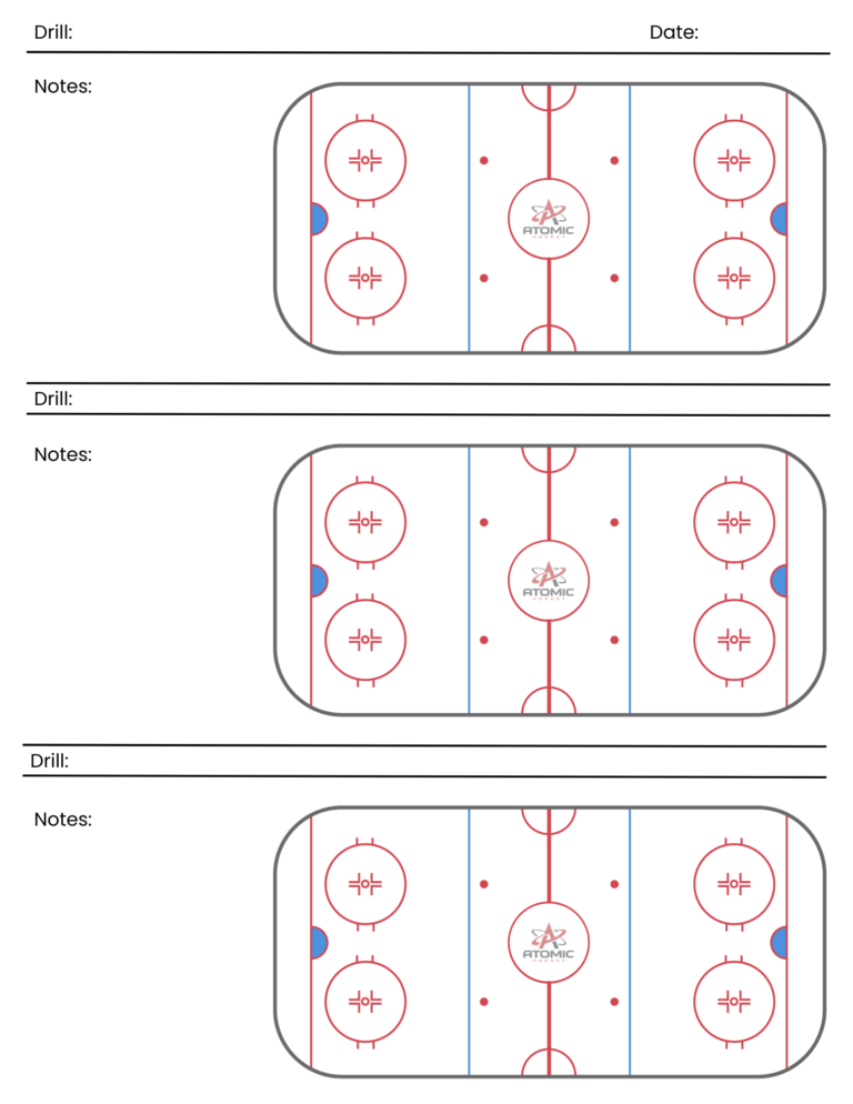 Practice Plan Templates | Atomic Hockey